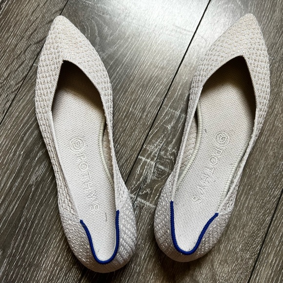 Rothy's | Shoes | Rothy Point Shoes In White | Poshmark